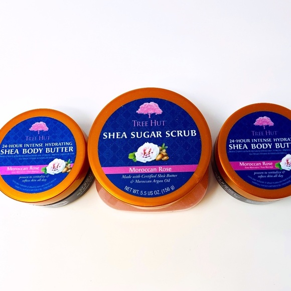 Tree Hut | Bath & Body | 6 Pack Tree Hut Moroccan Rose 2 Shea Sugar ...